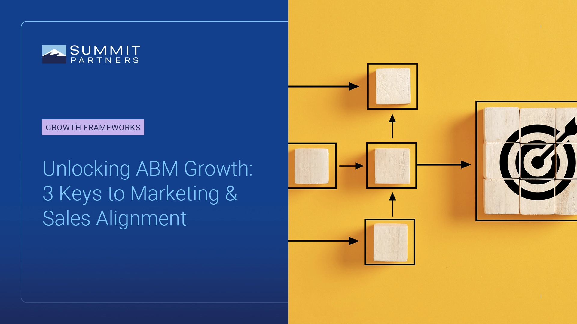 Summit Partners | Unlocking ABM Growth: 3 Keys to Marketing & Sales Alignment